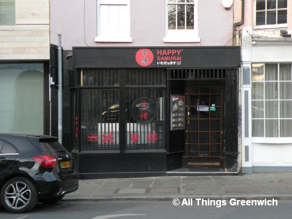 Happy Samurai | 3 Stockwell Street, London, SE10 9JN | Japanese ...