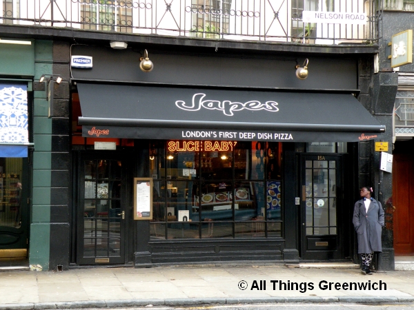 Japes | 15 Nelson Road, London, SE10 9JB | Pizza Restaurants in ...